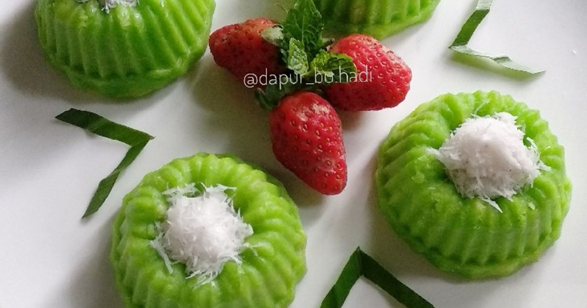 Resep Gethuk Singkong Pandan oleh Bu Hadi - Cookpad