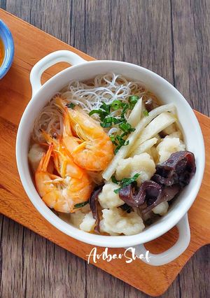 Resep Tekwan Kuah Udang oleh ambarshaf - Cookpad