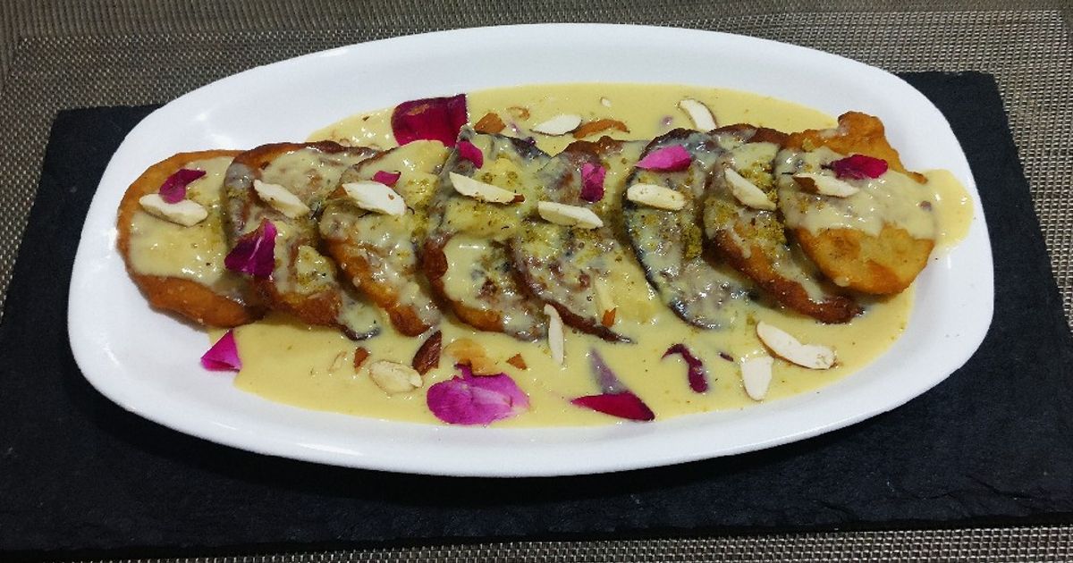 Sweet Potato Malpua With Rabri Recipe by Chef Alka Singh Tomar.(Blogger ...