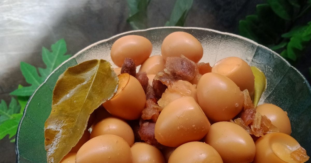 Resep Bacem Telur Puyuh oleh Lisa Marselina - Cookpad