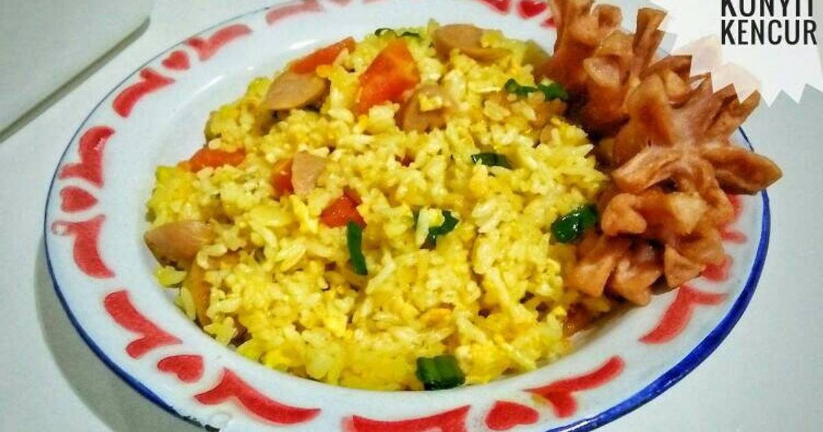 Resep Nasi Goreng Kunyit Kencur oleh Prita Karina - Cookpad