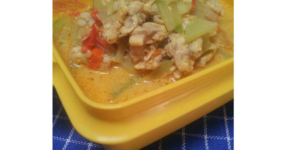 Resep Sayur Lodeh Tempe Labu oleh Bu Ninawiranti - Cookpad
