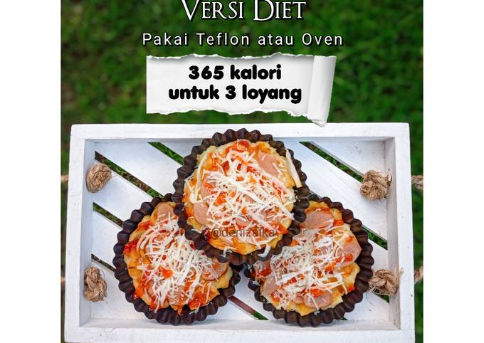Resep Pizza Roti Tawar (menu diet) oleh Deniza Ika - Cookpad