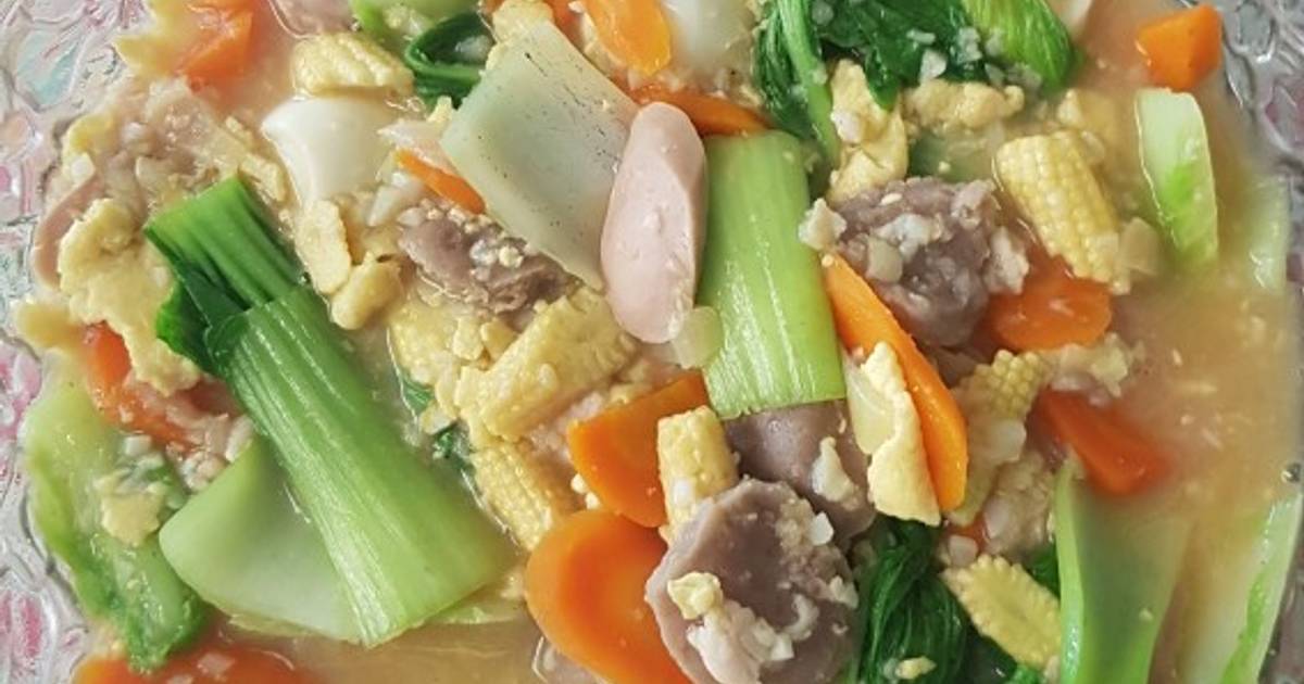 53 resep cah pakcoy putren dan baso enak dan mudah - Cookpad