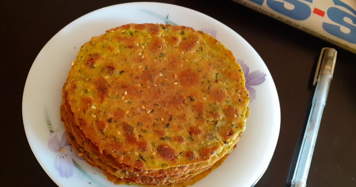 Dahi Methi Palak Theplas Recipe by Jasmin Motta _ #BeingMotta - Cookpad