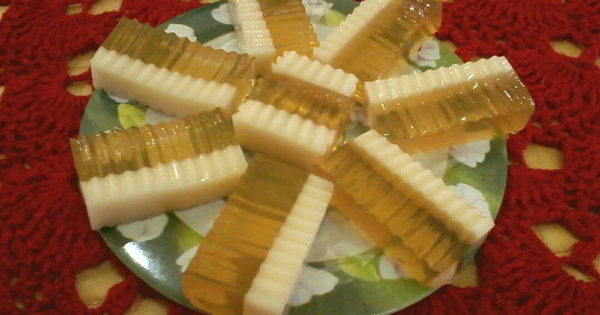 Resep Puding JerSu (Jeruk & Susu) oleh Tiyas Rizki - Cookpad