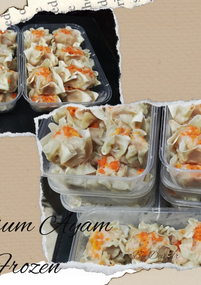 Resep Dimsum Ayam Frozen oleh Devi dr - Cookpad