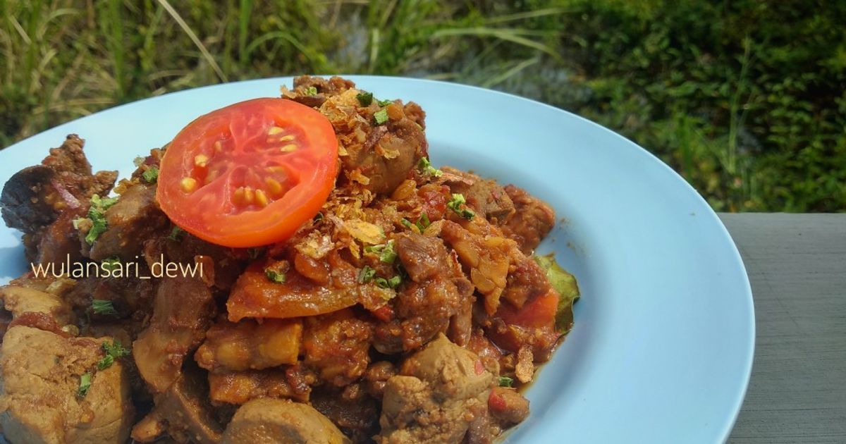 Resep Ati Ampela Sambel Kacang Sederhana Simple oleh Wulansari Dewi ...