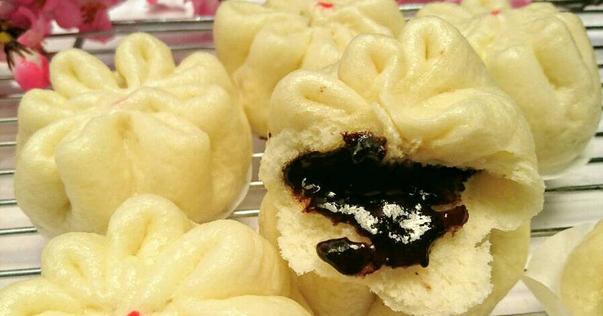 Resep Bak pao isi coklat lumer 👍 oleh Selene Cake - Cookpad