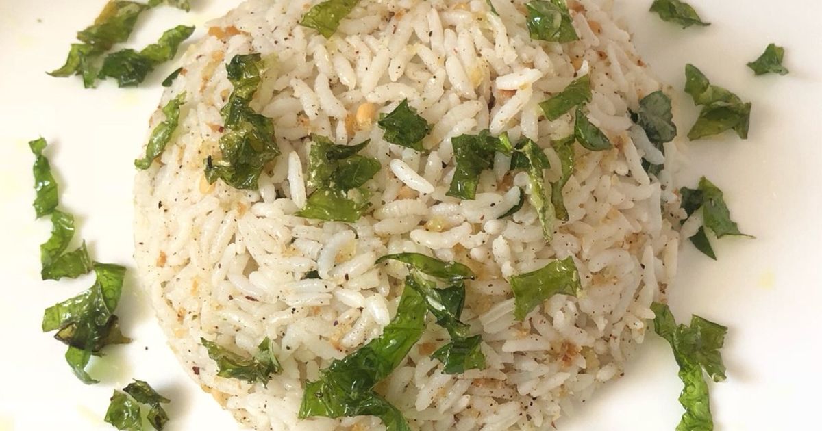 Betel Leaf Fried Rice Recipe by Harini Balakishan - Cookpad