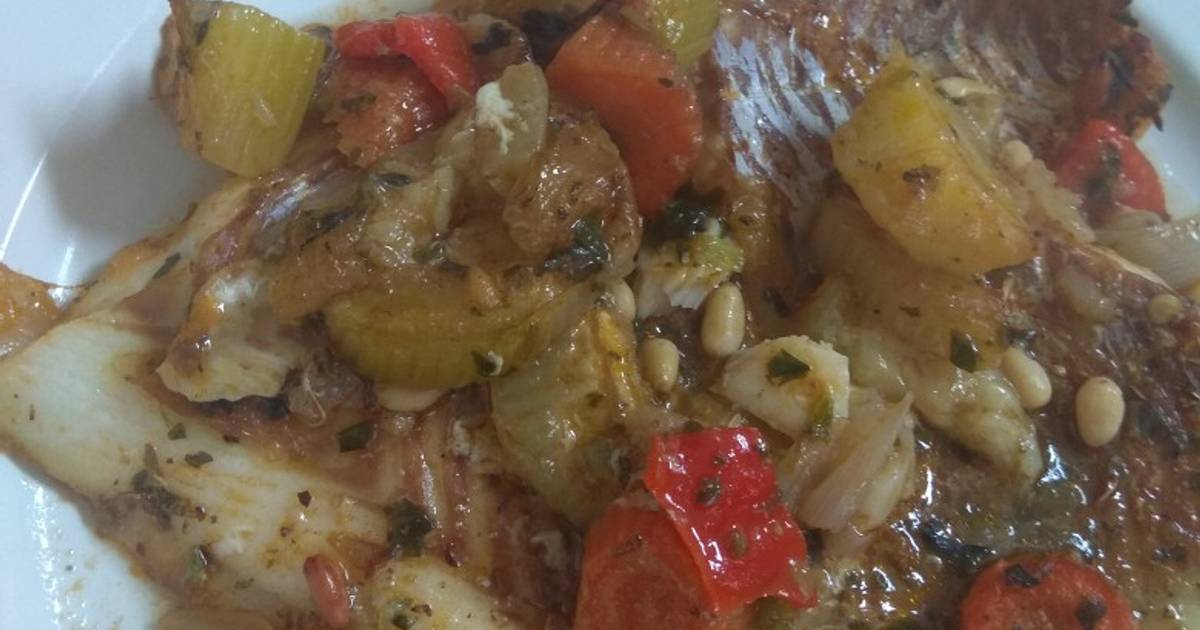 Φιλέτα ψαριού με λαχανικά Συνταγή από τον/την Χατζηνικολάου Χρύσα - Cookpad