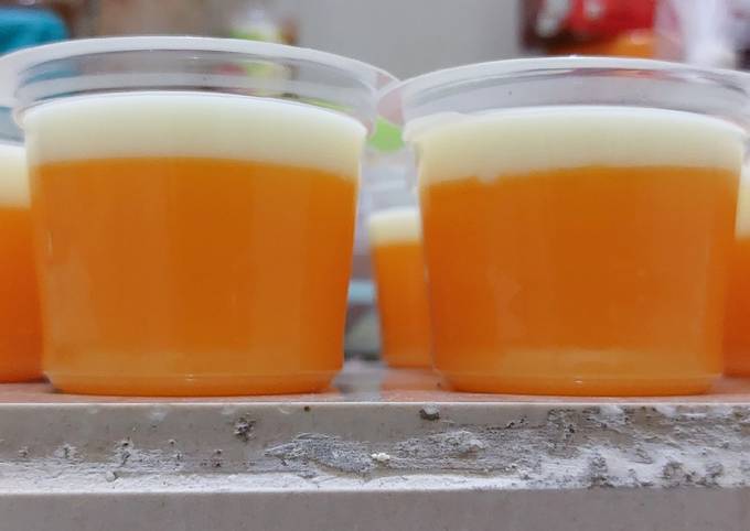 Resep Pudding Mangga instan oleh sri susanti - Cookpad