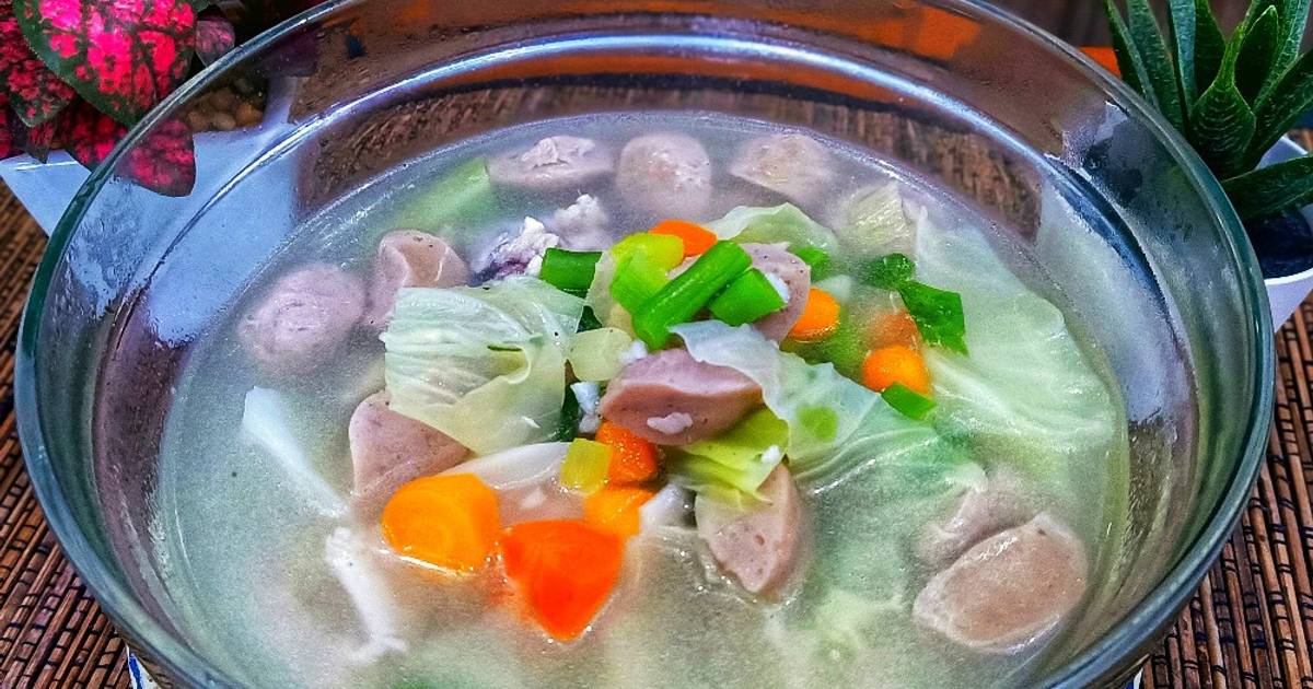 Resep Sop Sayuran Simple oleh Sari's Kitchen - Cookpad