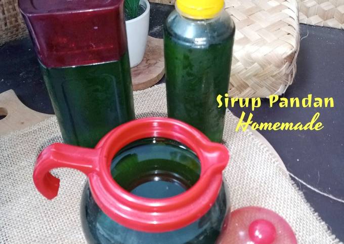 Resep Sirup Pandan Homemade oleh DEWI SARASWATI - Cookpad