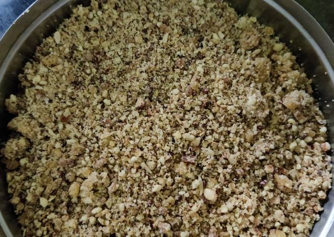 Makhana and dry fruits panjiri Recipe by Vidyutaa Kashyap - Cookpad