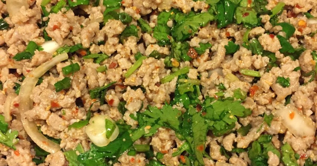 Larb With Sticky Rice Recipe By Katie
