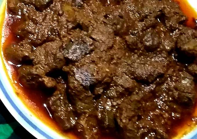 Bhuni Kaleji Recipe by Abiha Naqvi Naqvi - Cookpad