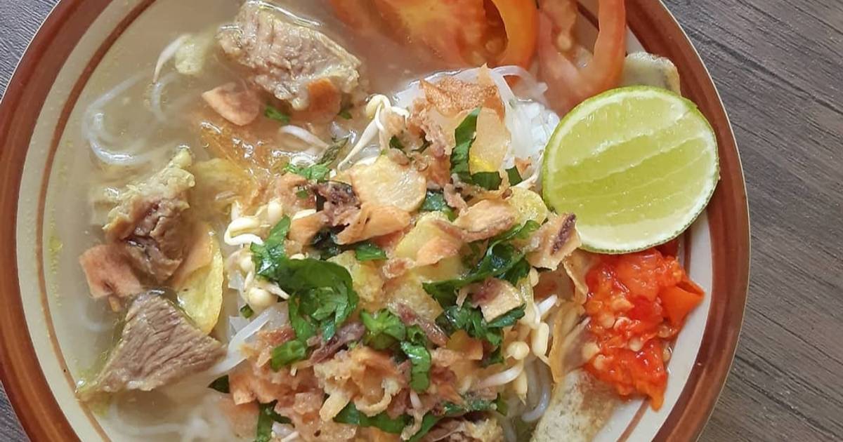 1.233 resep soto daging bening enak dan sederhana ala rumahan - Cookpad