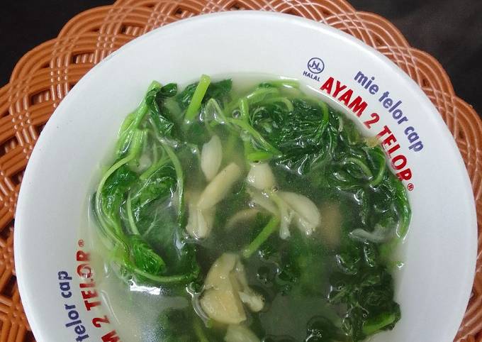Resep Sayur Bayam Kuah oleh Lidia Permata - Cookpad