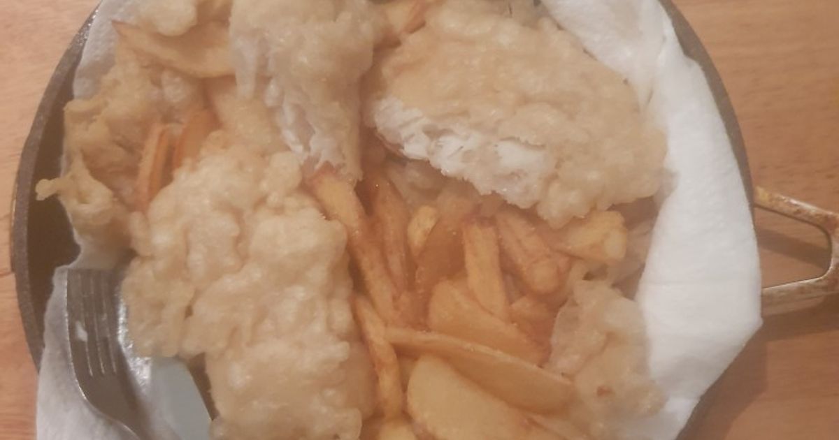 Fish And Chips Plus Scraps Recipe by Gary Waite - Cookpad