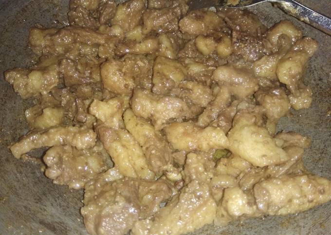 Resep Dendeng Lemak Sapi oleh Wiwit Wulan Yuniati - Cookpad