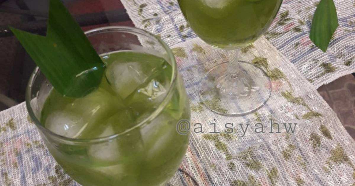 Resep Sirup pandan homemade oleh Aisyah wan - Cookpad