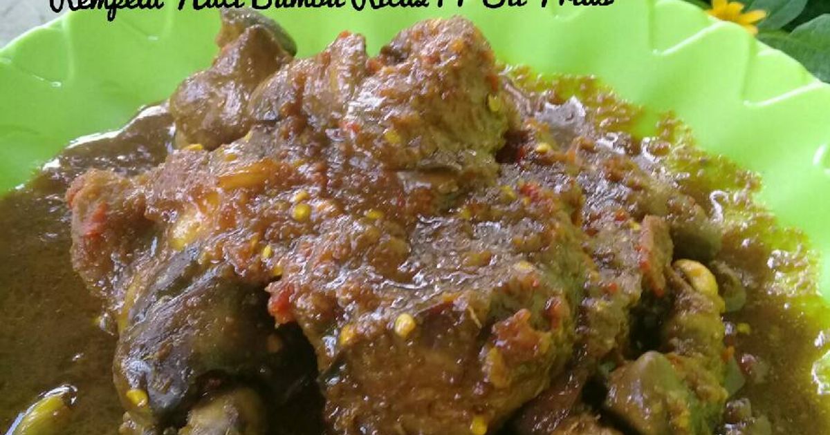 Resep Rempela Hati Bumbu Rica2😋 oleh Sii Trias - Cookpad