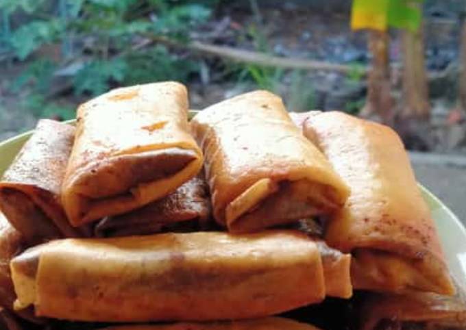 Resep Piscok (Pisang Coklat) Lumerr oleh Yani - Cookpad