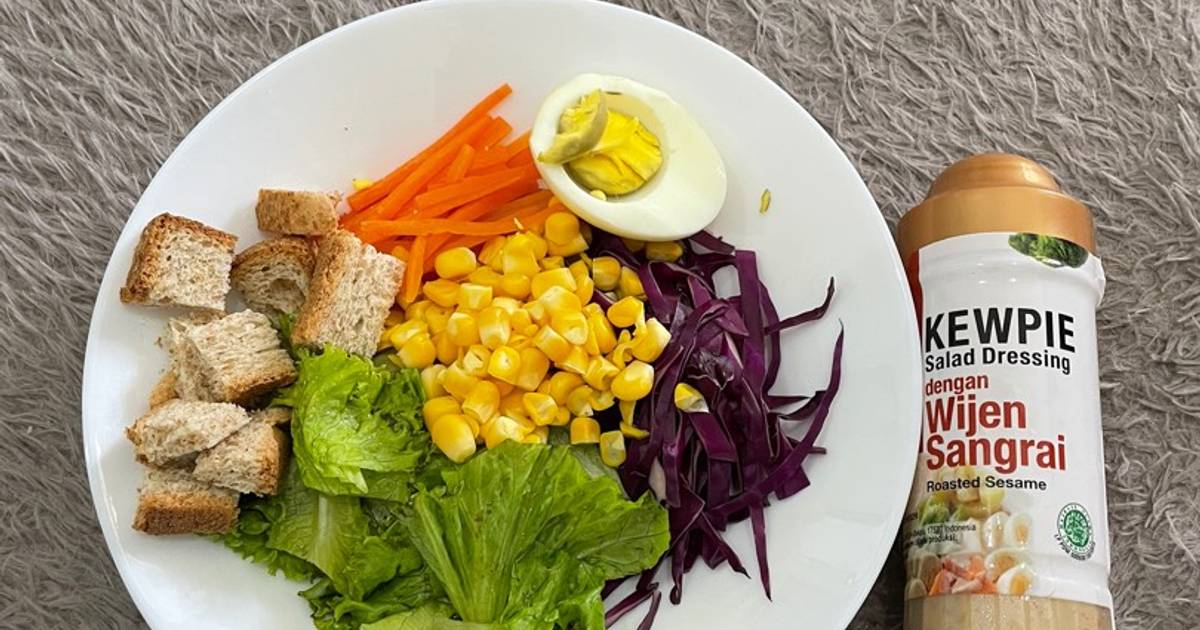 Resep 4. Salad Sayur (Difisit Kalori) oleh nira nur azizah - Cookpad