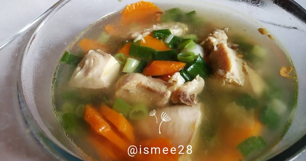 Resep Sup Ayam obat oleh Ismy - Cookpad