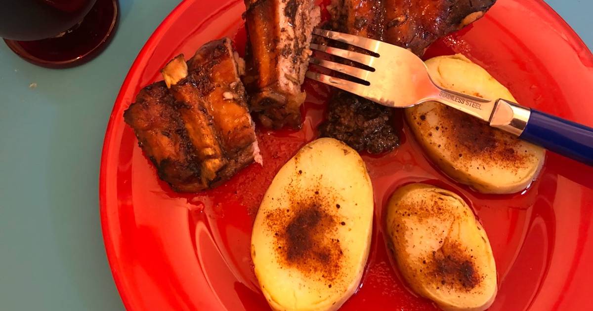 Pechito con manta de cerdo al horno - 19 recetas caseras- Cookpad