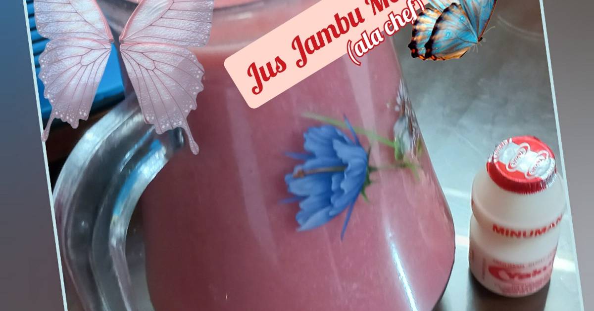 Resep Jus Jambu Merah Yakult (ala chef) oleh Ala Chef - Cookpad