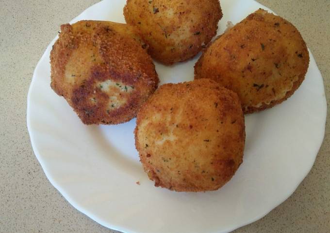 Papas rellenas Receta de Day- Cookpad