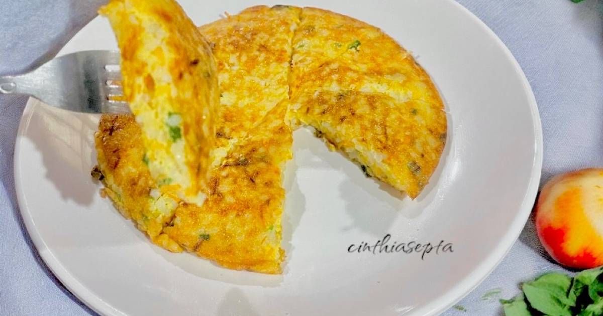 Resep Omelet Nasi oleh Cinthia Septa - Cookpad