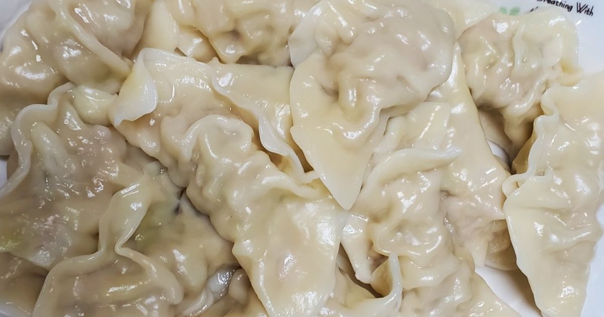 Pork And Yellow Chive Dumplings Recipe By Sheryl