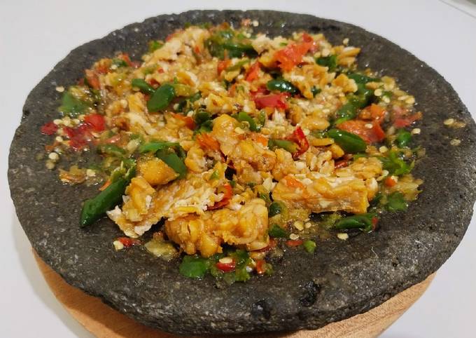 Resep Sambal Tempe Goang oleh Kiki_Nomuyepo - Cookpad