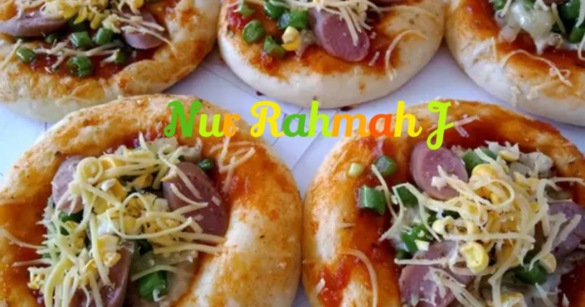 Resep Pizza Mini oleh @Rahmah4728 - Cookpad