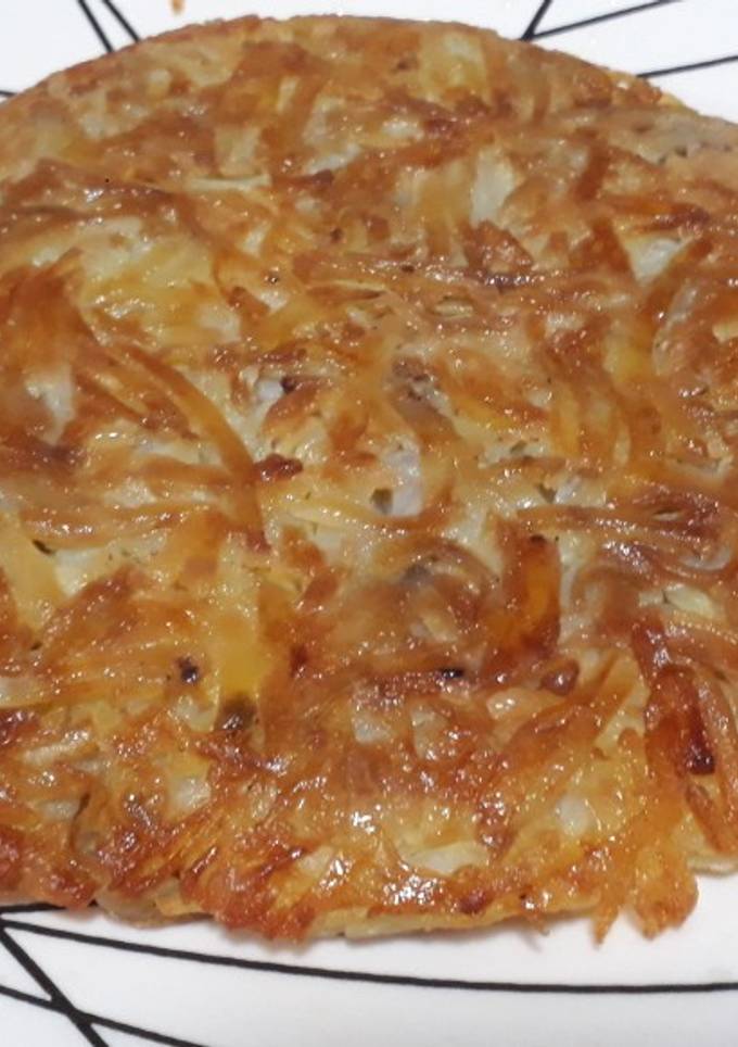 Papa rosti Receta de Dario Ivani - Cookpad