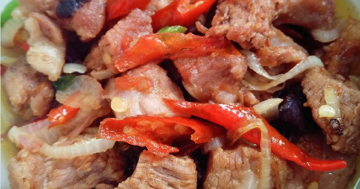 Resep Daging sapi goreng asam oleh Amelia Anggraini - Cookpad