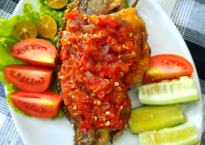Resep Pecak Ikan 🌶 oleh Yuniz🌻 - Cookpad