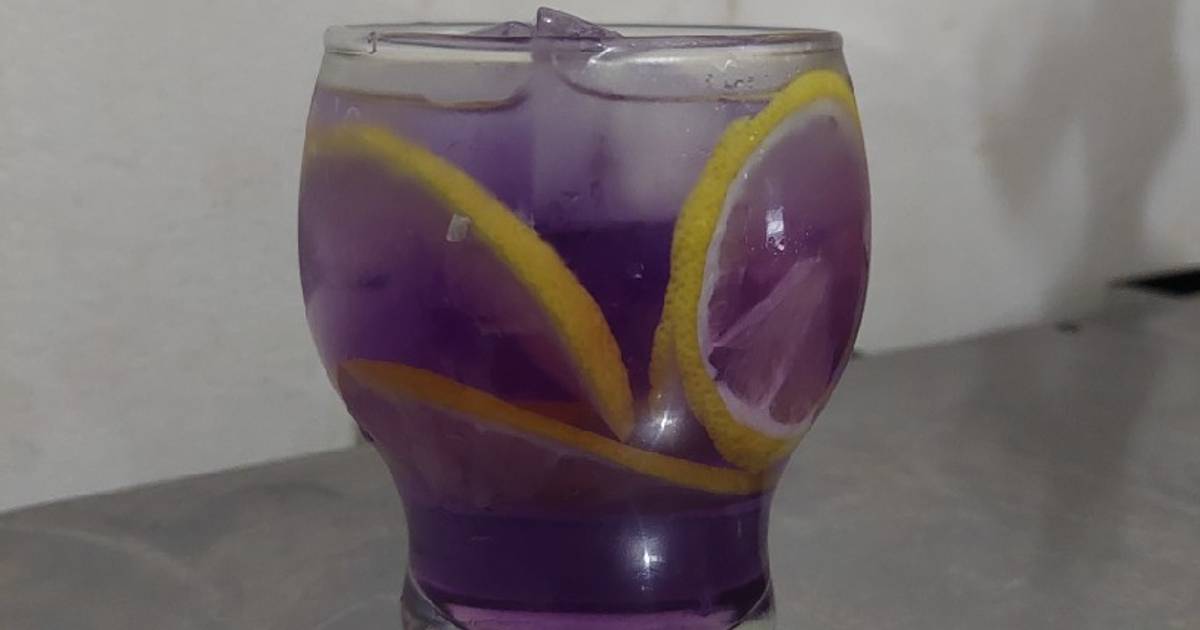 Resep Es Lemon Bunga Telang oleh Yunita - Cookpad