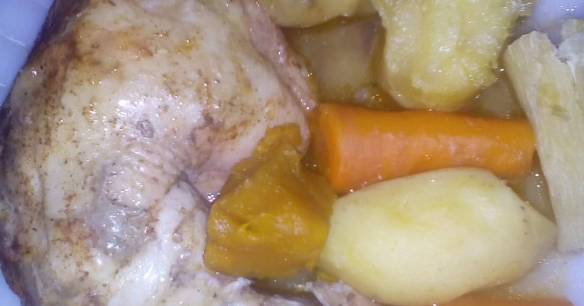 Pollo a la paricien Receta de Abuelita Rafa- Cookpad