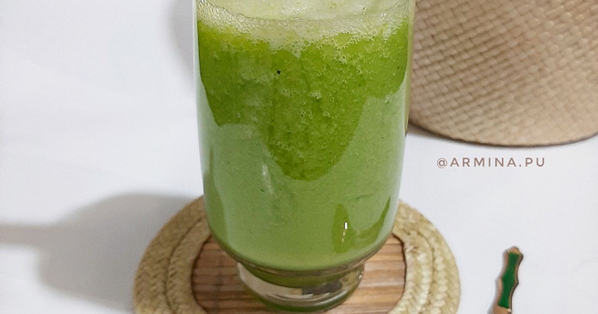Resep jus nanas timun mangga rumahan enak dan mudah - Cookpad