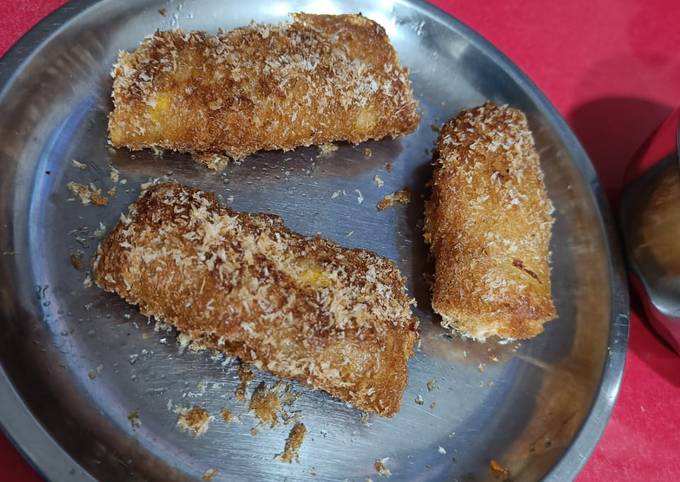 Chees sweet corn rolls Recipe by Sonika Pandey - Cookpad