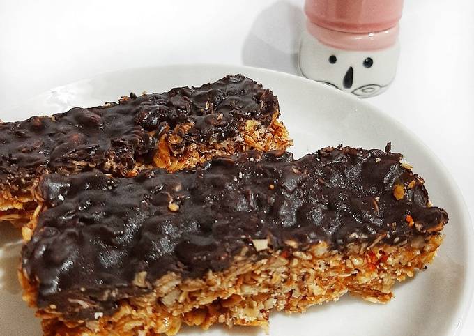 Resep Snack Bar Granola oleh Armina Puji Utari - Cookpad
