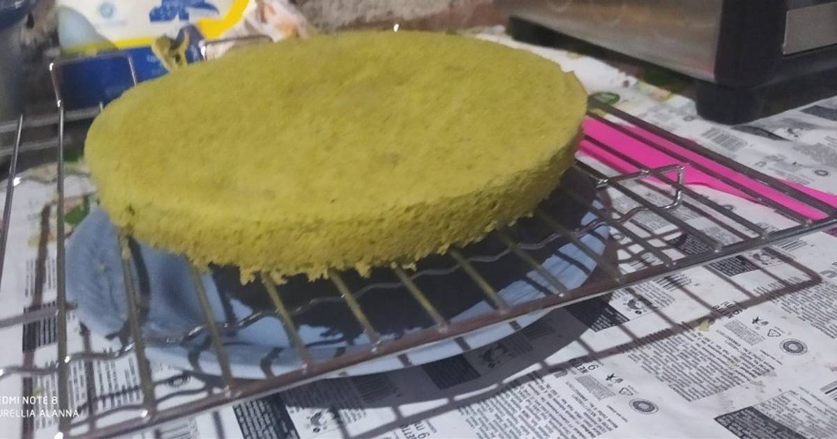 Resep Onggura cake bayam oleh Henz Rose - Cookpad