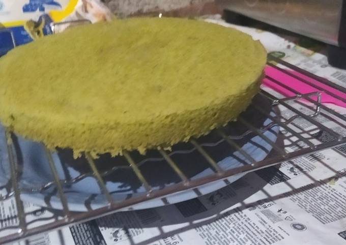 Resep Onggura cake bayam oleh Henz Rose - Cookpad