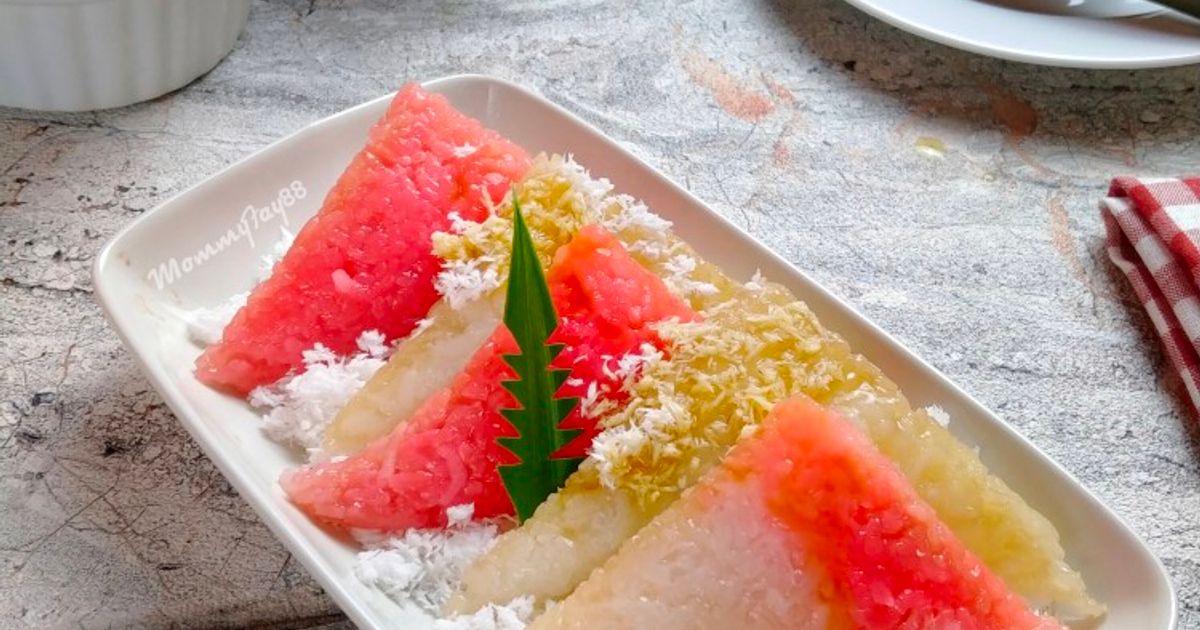 Resep Lupis Merah Putih oleh Mita.W#MommyFayzel# - Cookpad