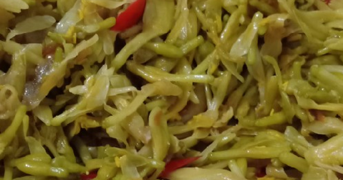 Resep Tumis Bunga Pepaya oleh Annaya - Cookpad