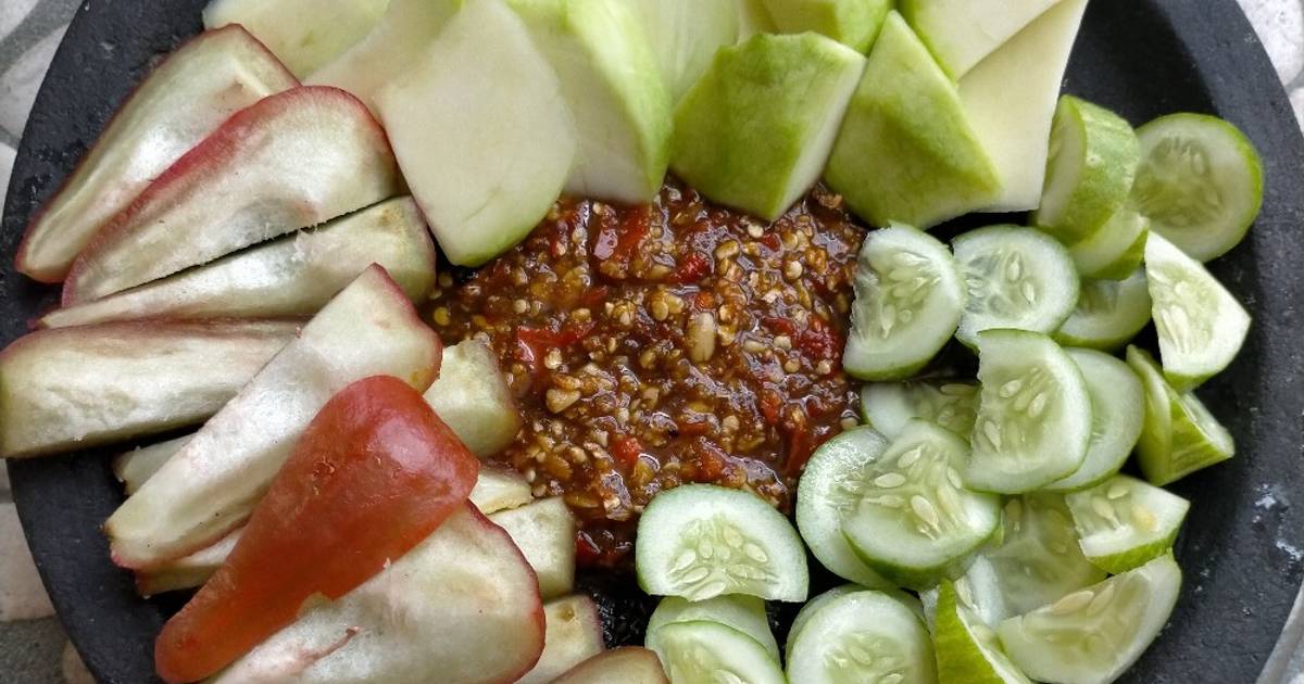 1.430 resep bumbu rujak buah enak dan sederhana ala rumahan - Cookpad
